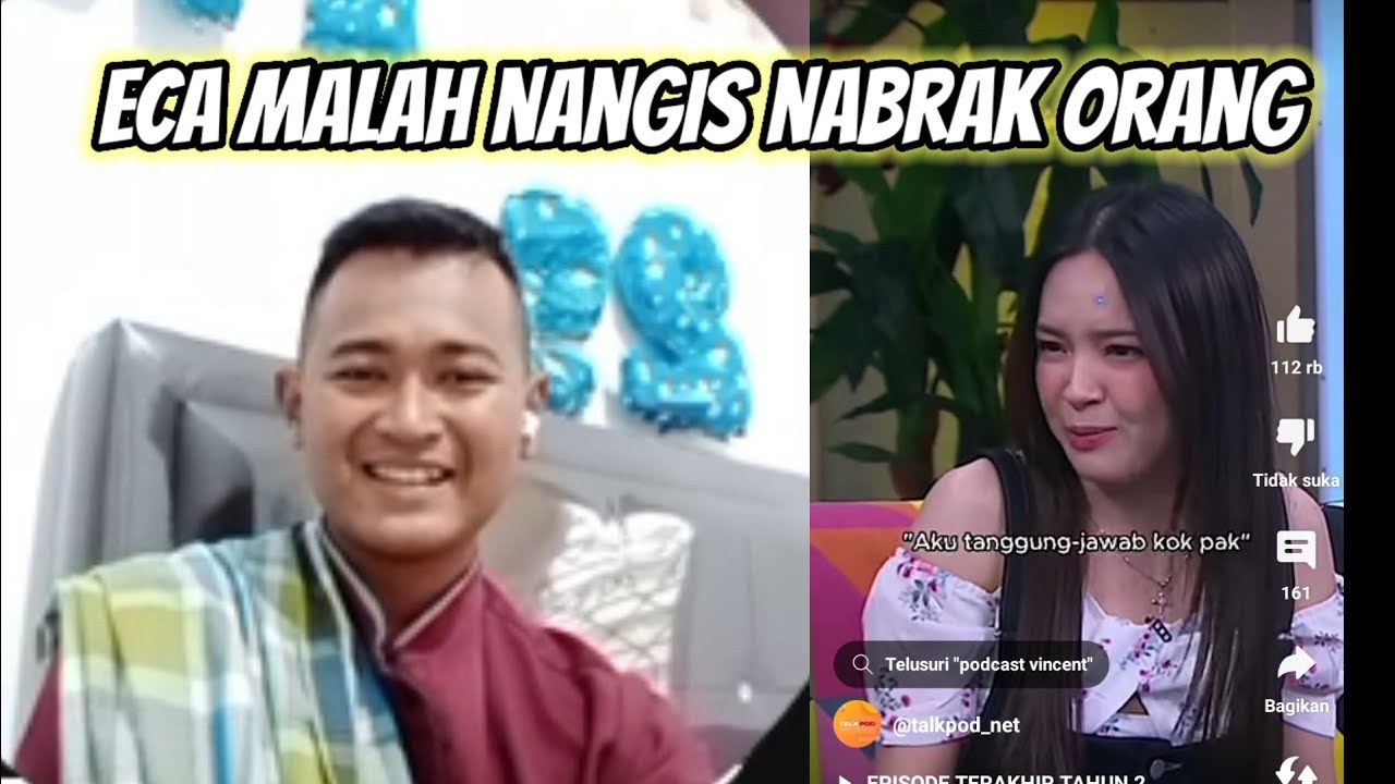 ECA, INDRA JEGEL DAN YUSRIL TALKPOD - YouTube
