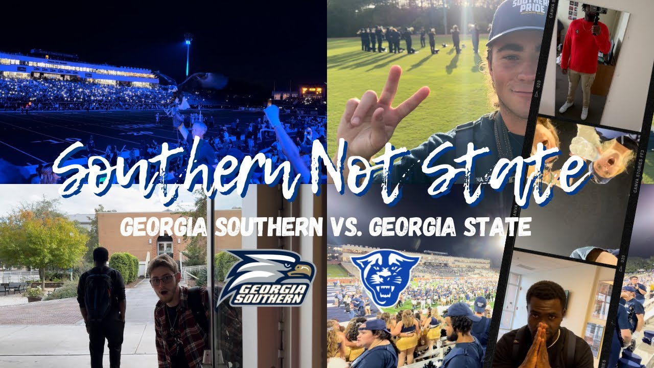SOUTHERN NOT STATE | Georgia Southern vs Georgia State Football ...