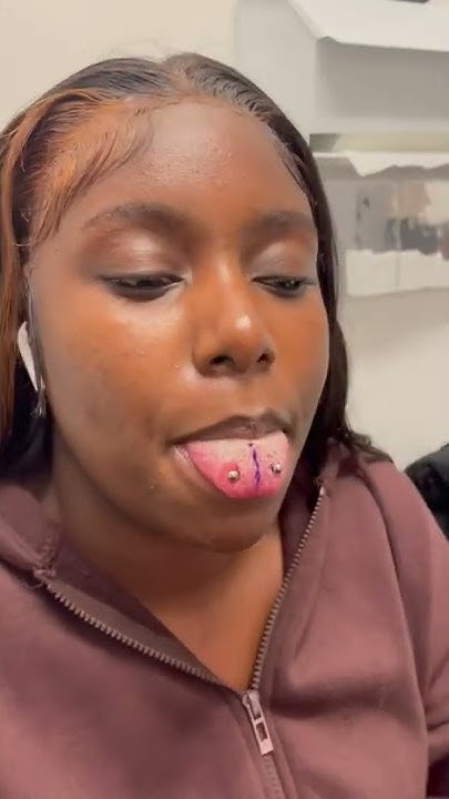 Surface Tongue Piercing **Must Watch!** - YouTube