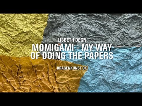 MOMIGAMI - My way of doing the papers - YouTube