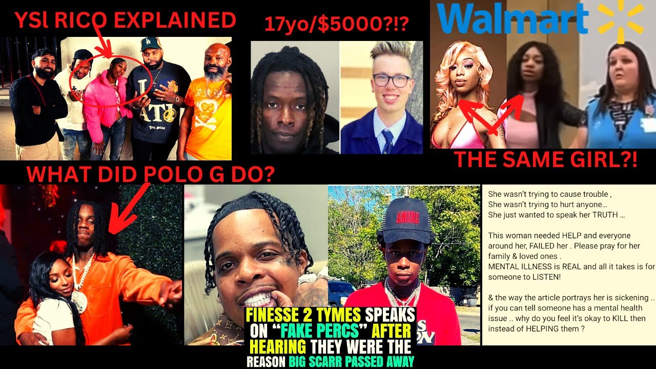 Big Scarr FAKE Pillz/ Girl Explains YSL RICO Case/ Polo G Just Ain't ...