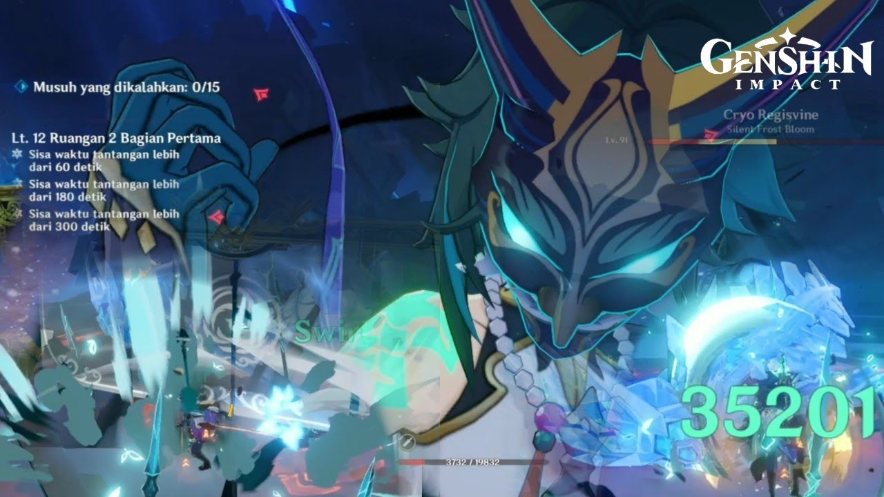 Xiao F2P - Spiral Abyss 12-2 test & Cryo Regisvine | Genshin Impact ...