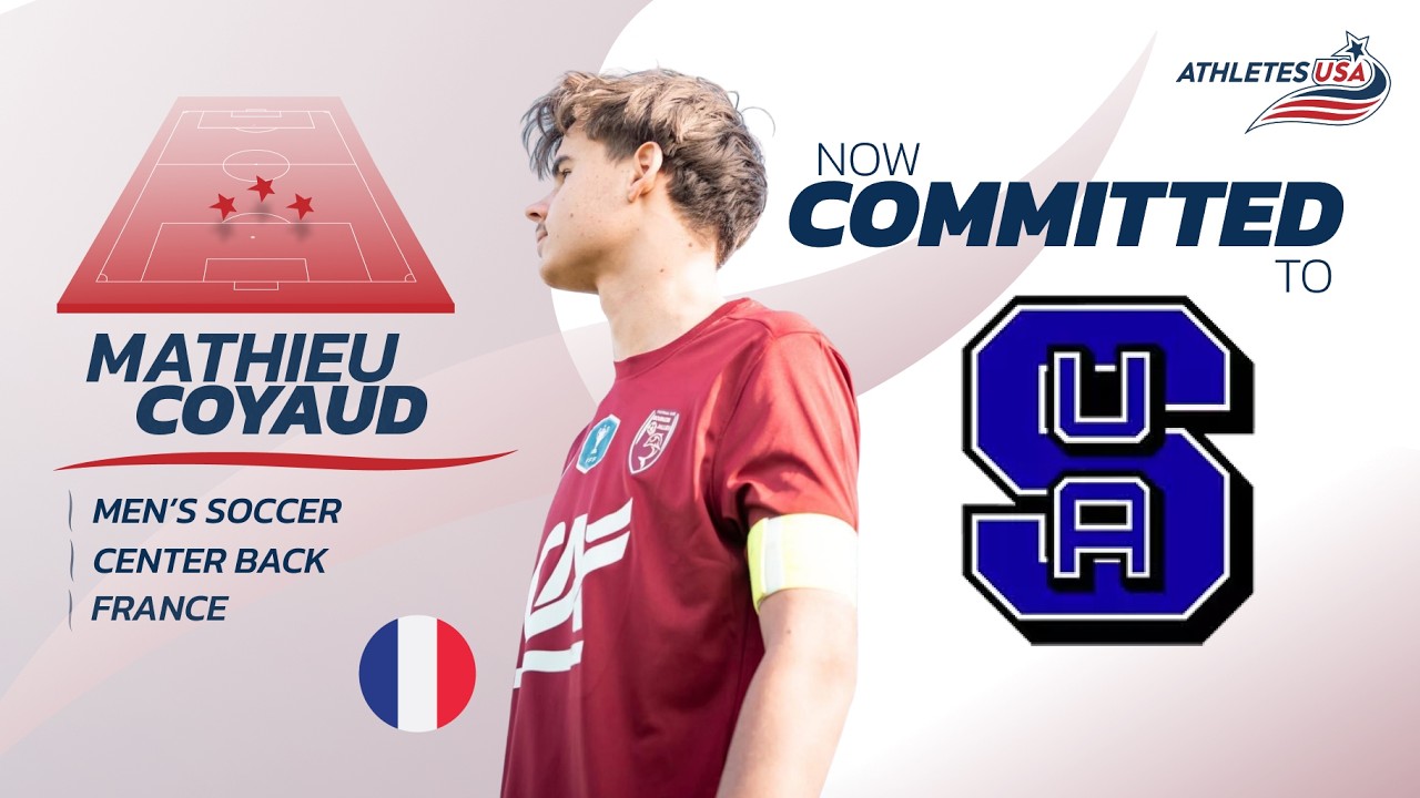 Men's Soccer | CB/DCM | Mathieu Coyaud, France | Recruit 2026 - YouTube