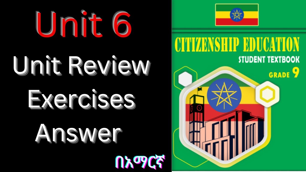 Unit 6 Review Exercises Answer - YouTube