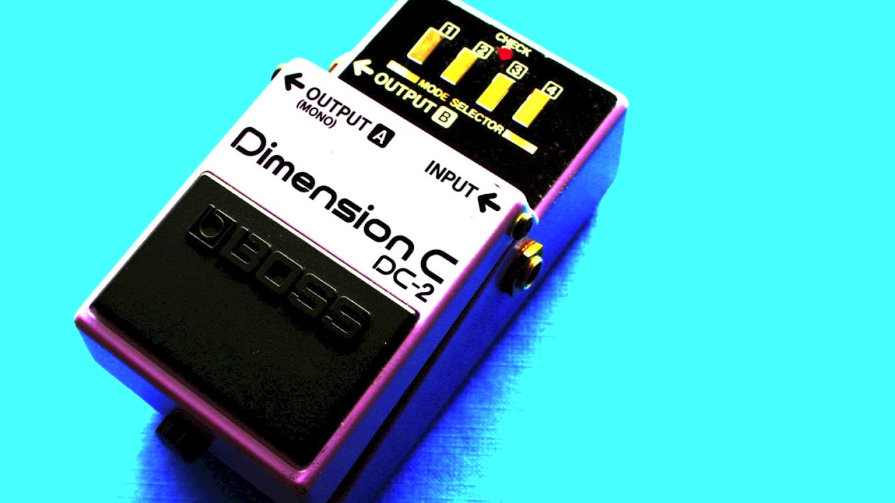BOSS DC-2 DIMENSION C - YouTube