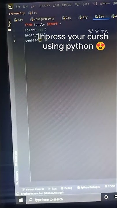 #using python drow ️ - YouTube