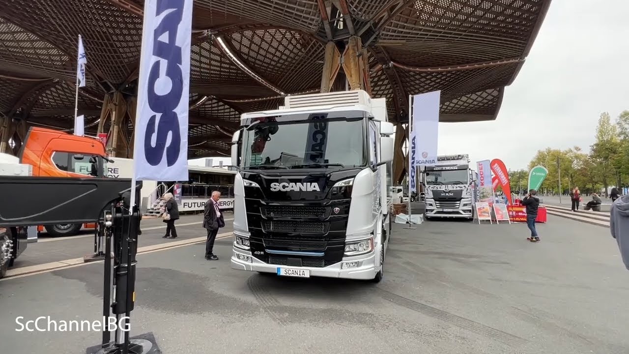 Scania BEV 40 R Rigid (2025) Interior And Exterior - IAA transportation 2024 hannover Messe ...