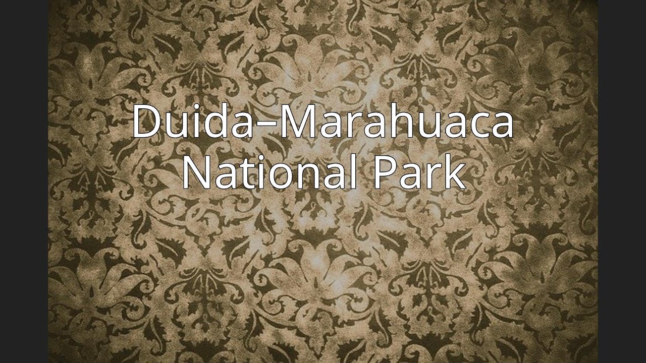 Duida–Marahuaca National Park - YouTube