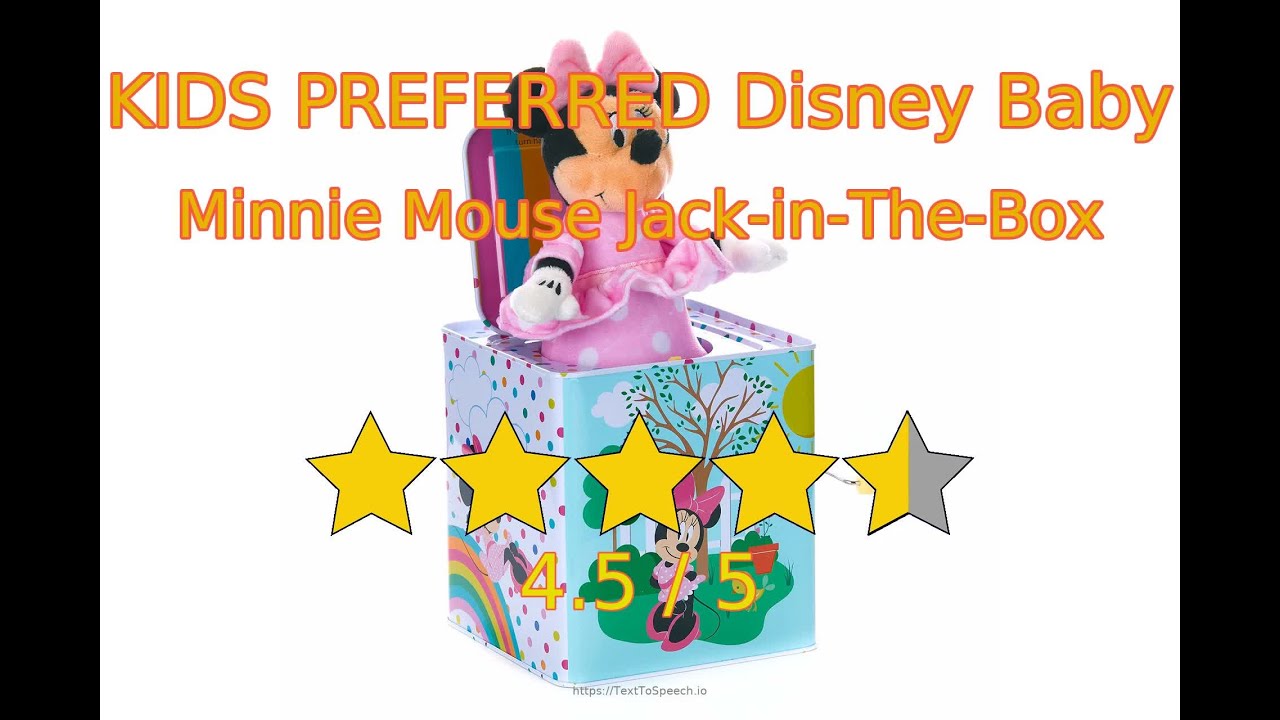 Let's review KIDS PREFERRED Disney Baby Minnie Mouse Jack-in-The-Box ...