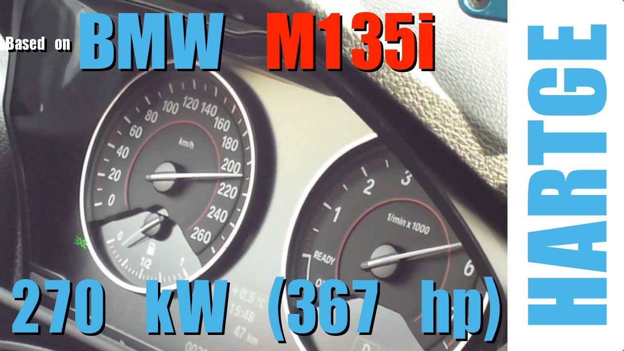 BMW M135i xDrive F20 Test Drive with HARTGE Engine Upgrade 80 - 200 km ...