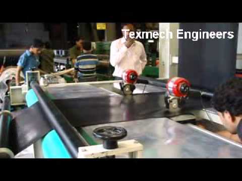 Rubber Sheet Cutting Machine - YouTube