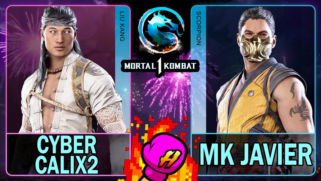 MK1 Cyber Calix2 (LIU KANG) VS Mkjavimk (SCORPION)🥊Mortal Kombat 1🥊4K ...