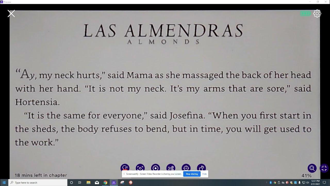 Esperanza Rising - Las Almendras (Almonds) - YouTube