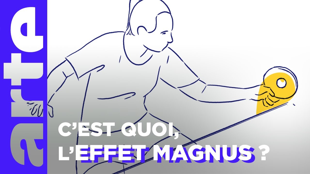 Le tennis de table et l’effet Magnus | Culture physique | ARTE - YouTube