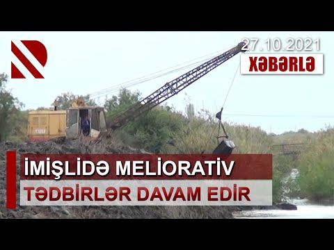 İmişlidə meliorativ tədbirlər davam edir