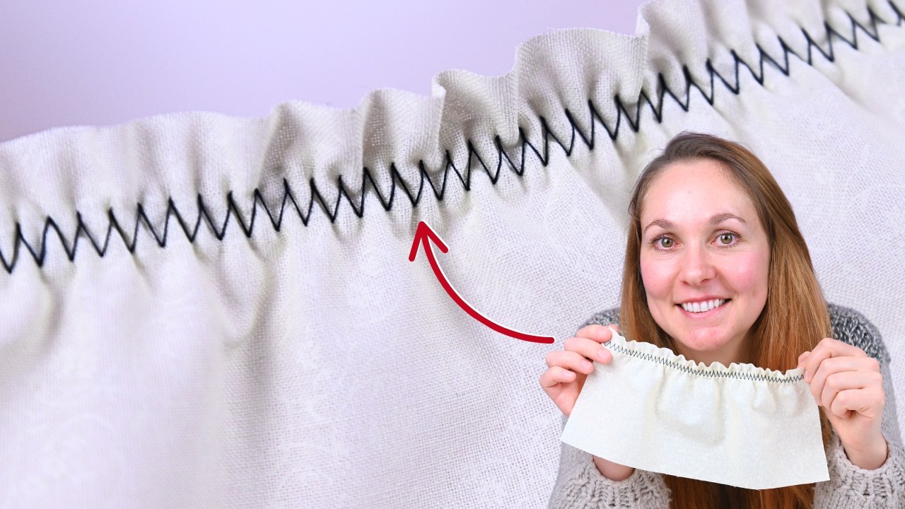 4 Different Ways to Gather Fabric (Step-by-Step) | Sewing Explained ...
