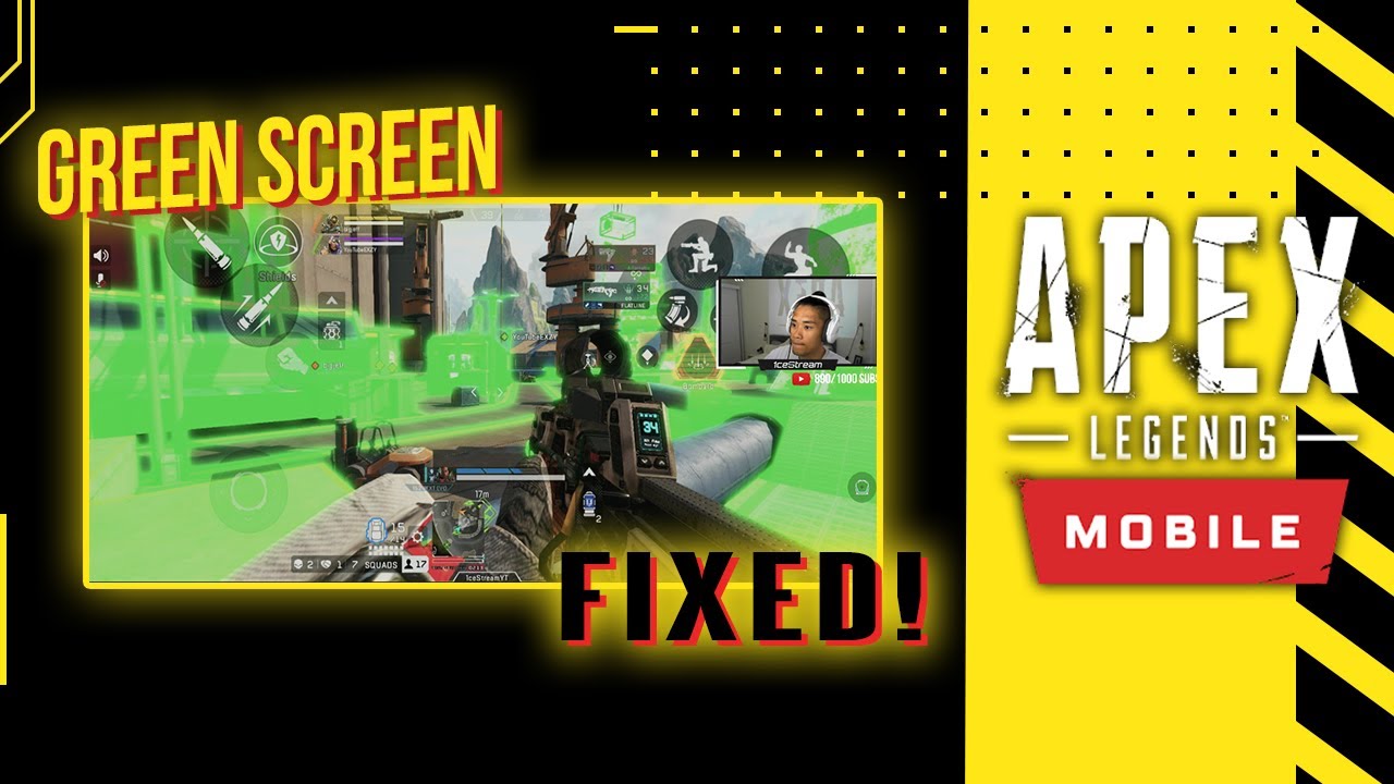 How to fix Green Screen problem in Apex Legends Mobile Beta - YouTube