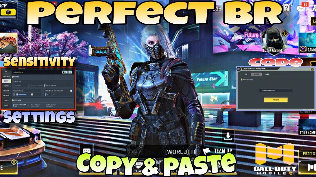 This Sensitivity Settings Code Will Improve Your Gameplay | Season 8 ...