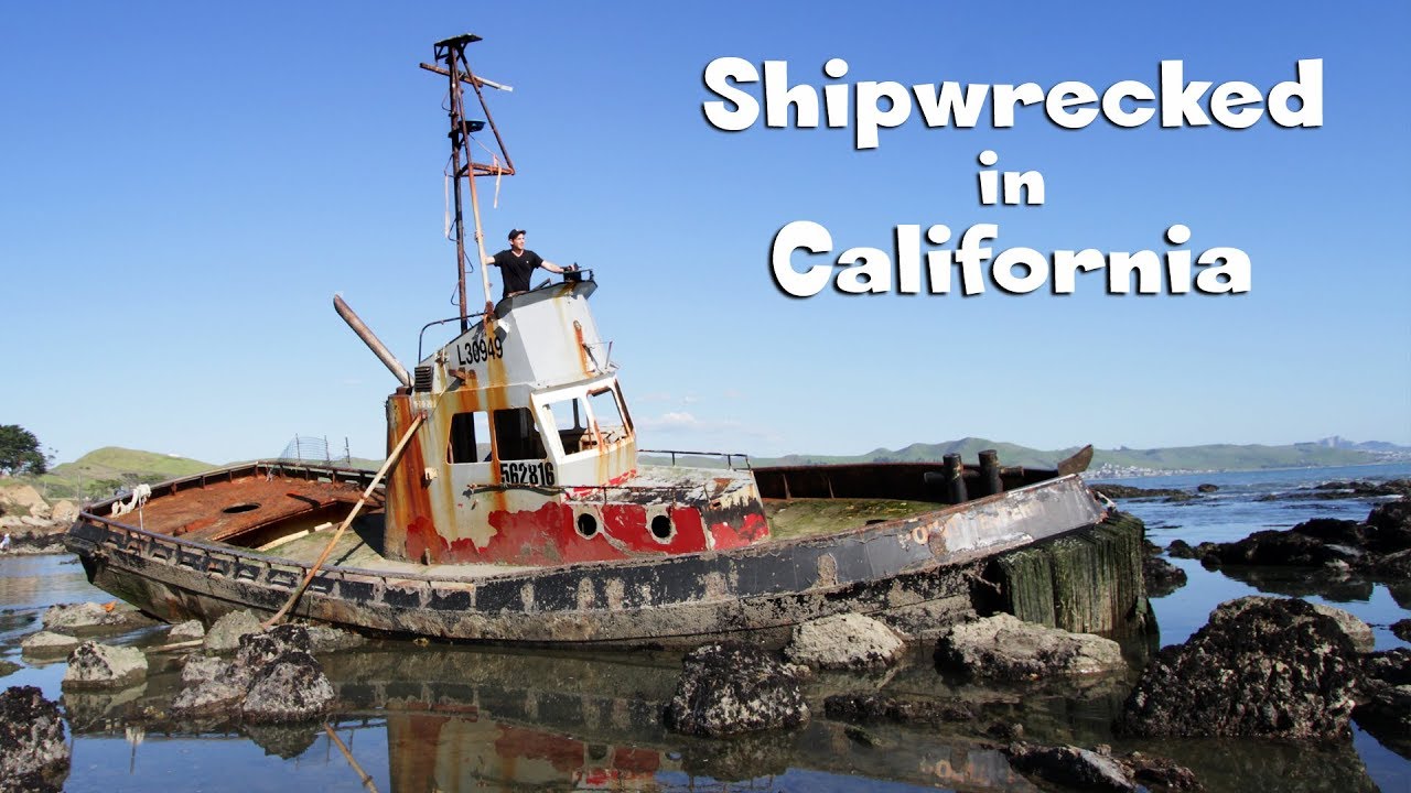 Ship Outta Luck On The California Coast - YouTube