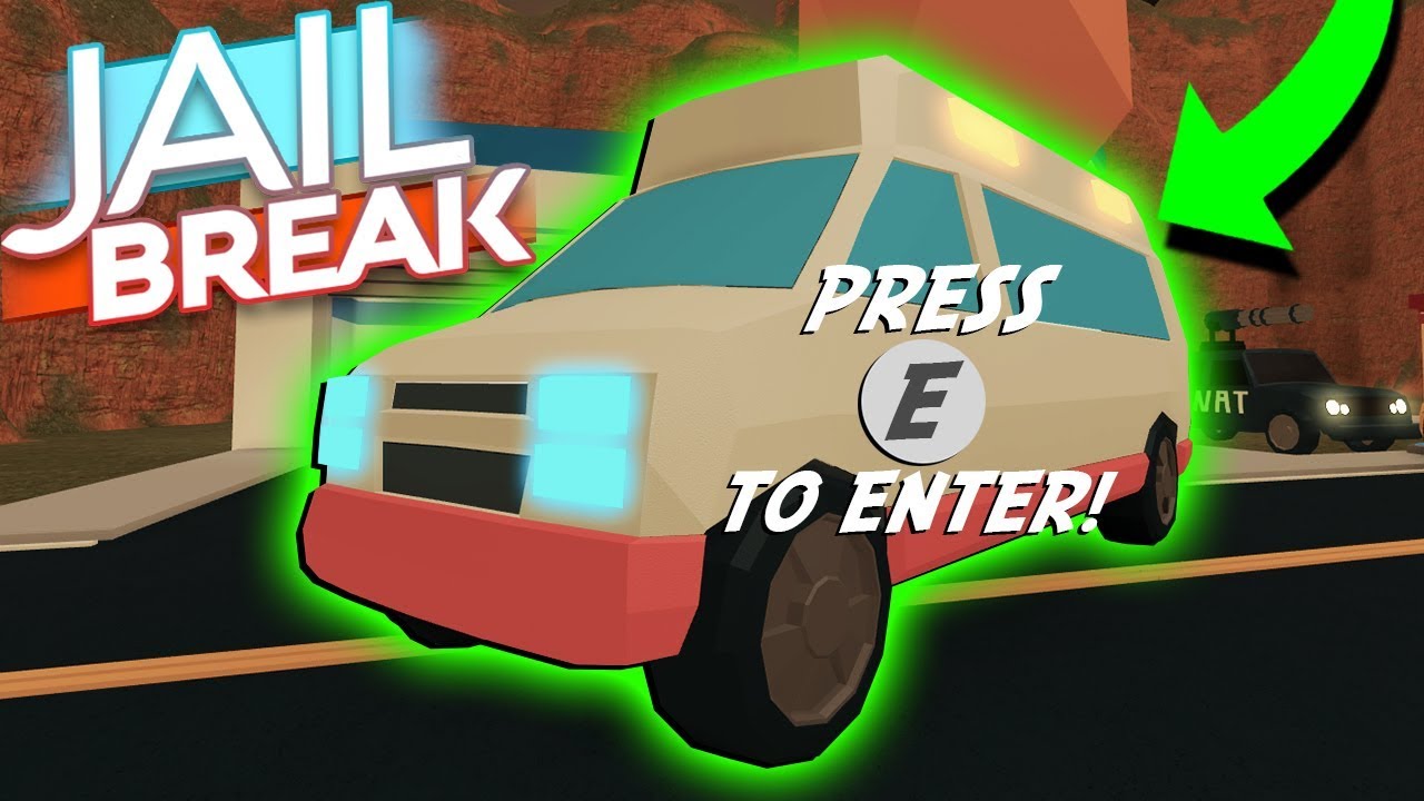 DRIVING NEW JAILBREAK AMBULANCE! *FIRST LOOK* - YouTube
