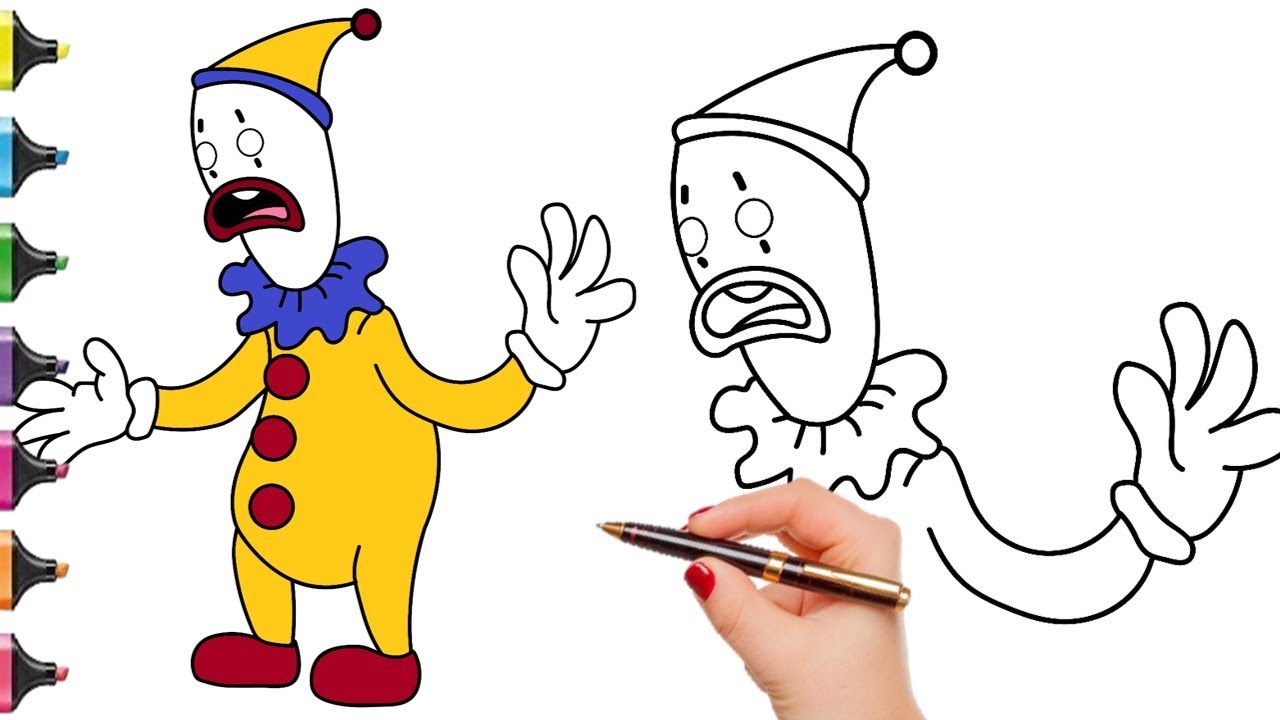 how to draw KAUFMO from The Amazing Digital Circus - YouTube