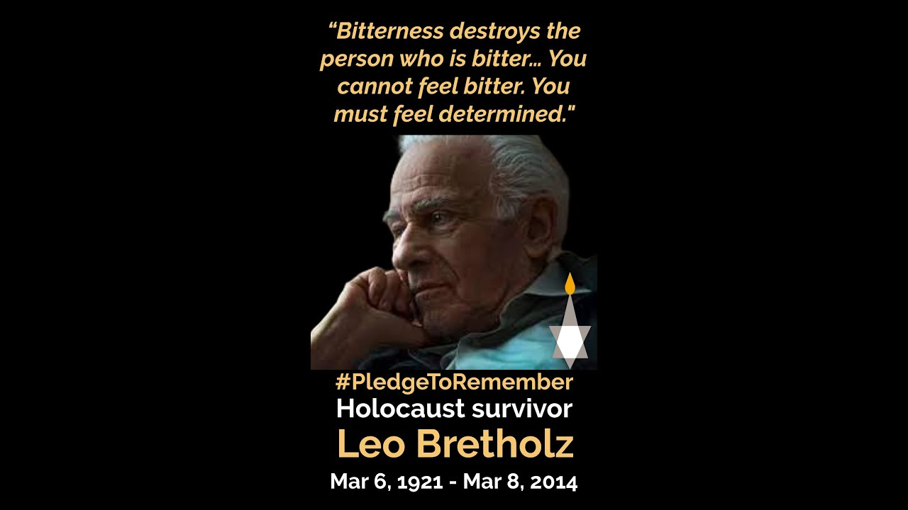 “If that evil had conquered the world, we wouldn’t be here. You are all survivors" - Leo ...