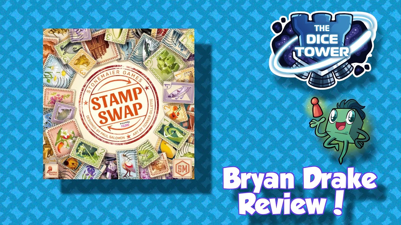 Stamp Swap Review with Bryan Party Time Excellent - YouTube