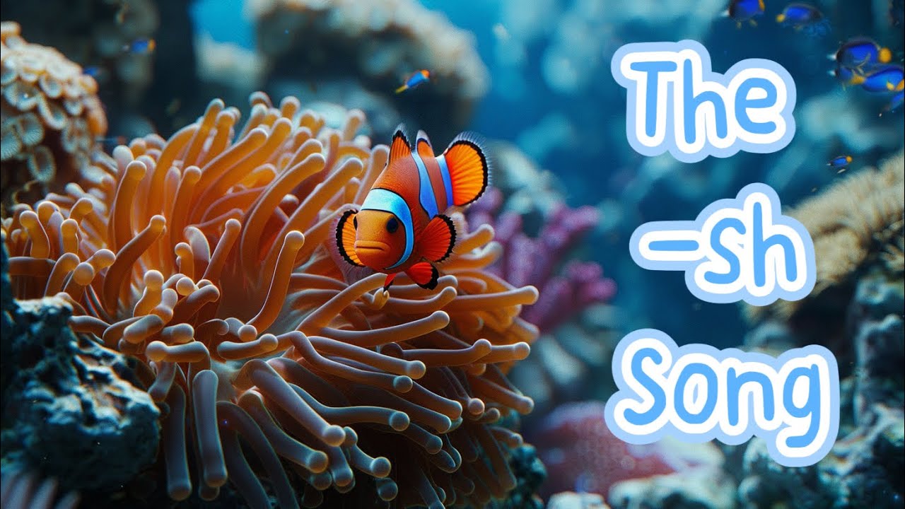 Phonics Song for Kids: Learn the “-sh” Sound | Nursery Rhyme | Kids ...