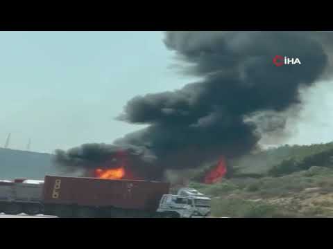 Tarsus otoban girişi cehenneme döndü
