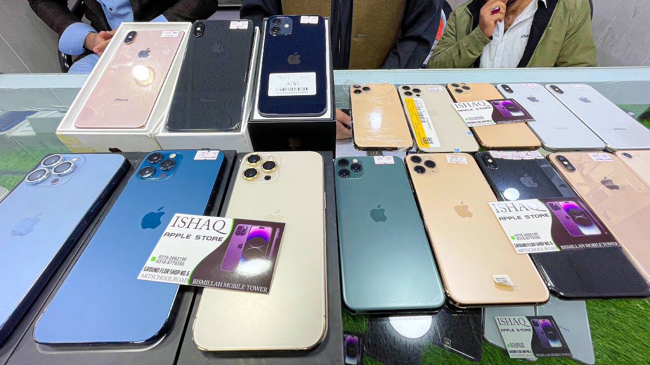 Best Second Hand Mobile Phones Prices In Pakistan || Used Apple iPhone ...