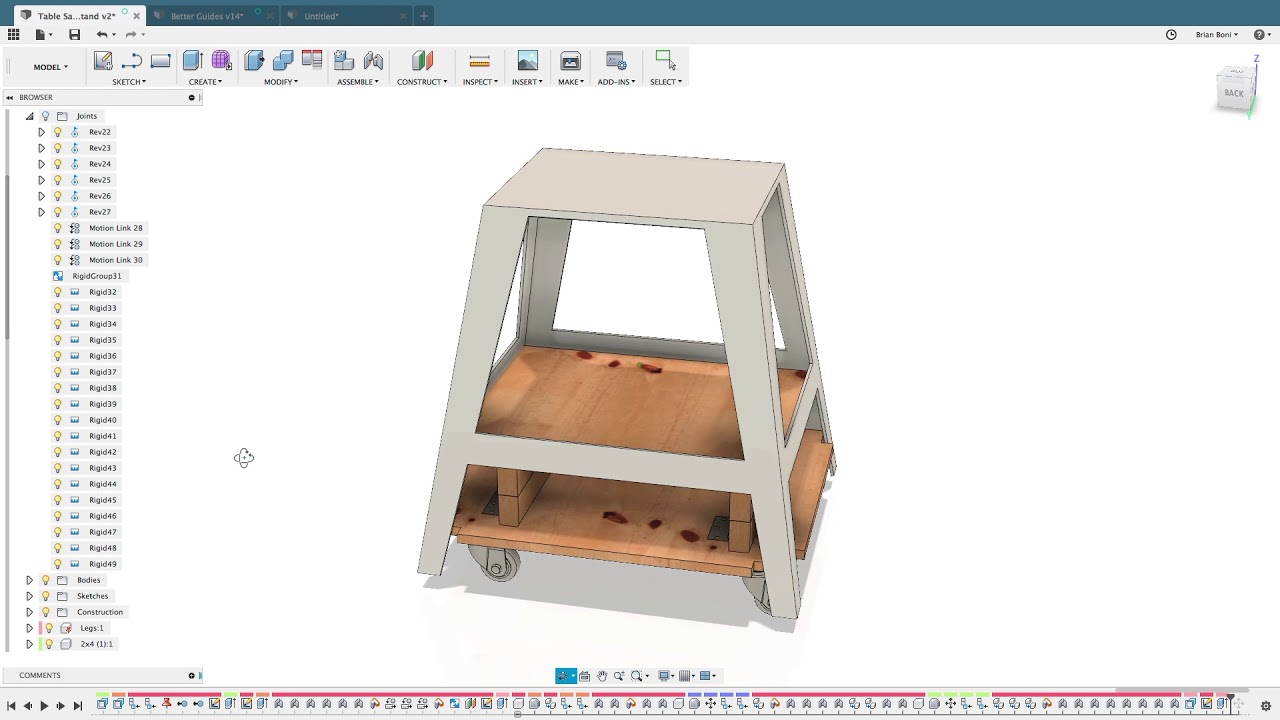 Idea for Table Saw Caster Lift - YouTube