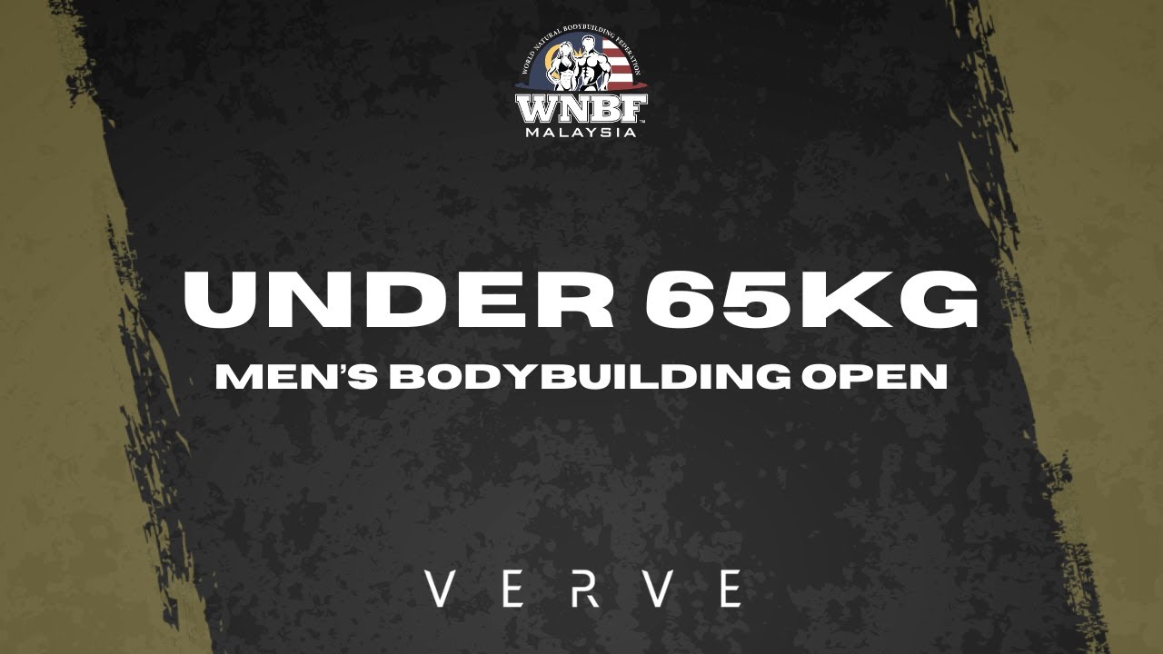 Men's Bodybuilding (Open) Under 65KG | WNBF Malaysia: The First ...