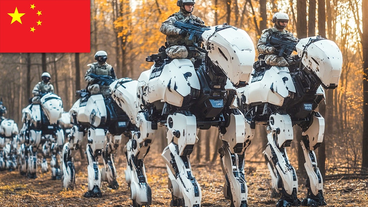 China’s First Robotic Transport Dog Will REVOLUTIONIZE The Entire ...