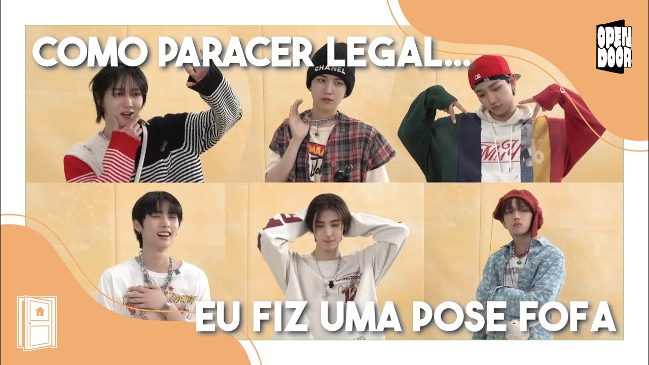 [LEG PT-BR] [OPEN DOOR] Como parecer legal? 🤔 Eu fiz uma pose fofa com ...
