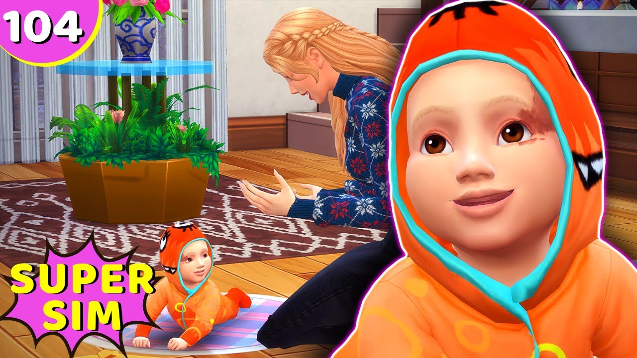 🦸‍♀️ ENSINANDO JACOB A SENTAR + LUA CHEIA | DESAFIO SUPER SIM EP104 | THE SIMS 4 - YouTube