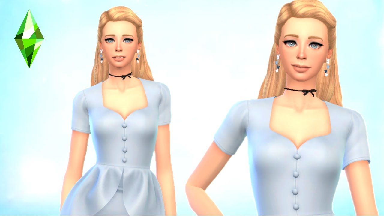 Modern Day Cinderella [Cinderella] : Create a Sim I Sims 4 - YouTube
