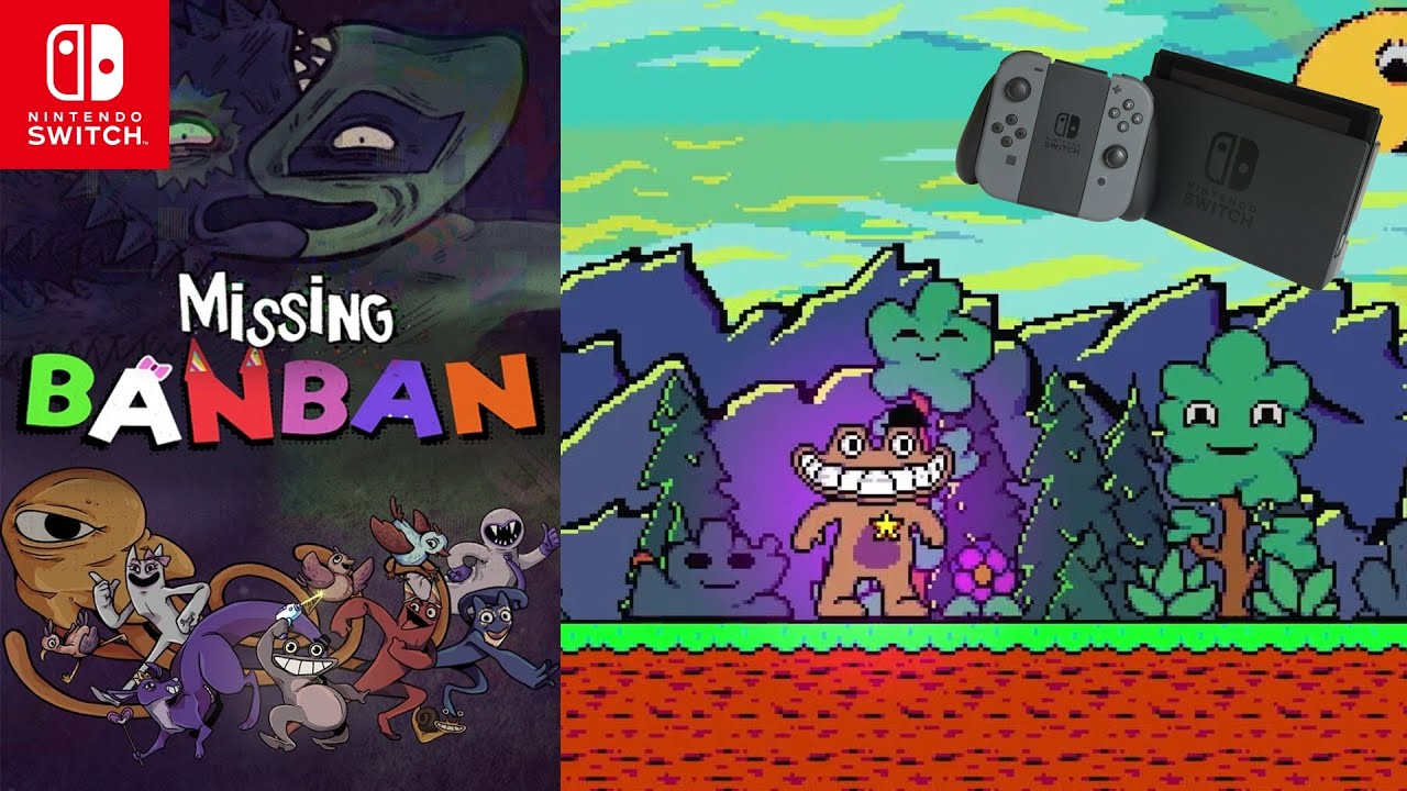 Missing Banban Gameplay Nintendo Switch - YouTube