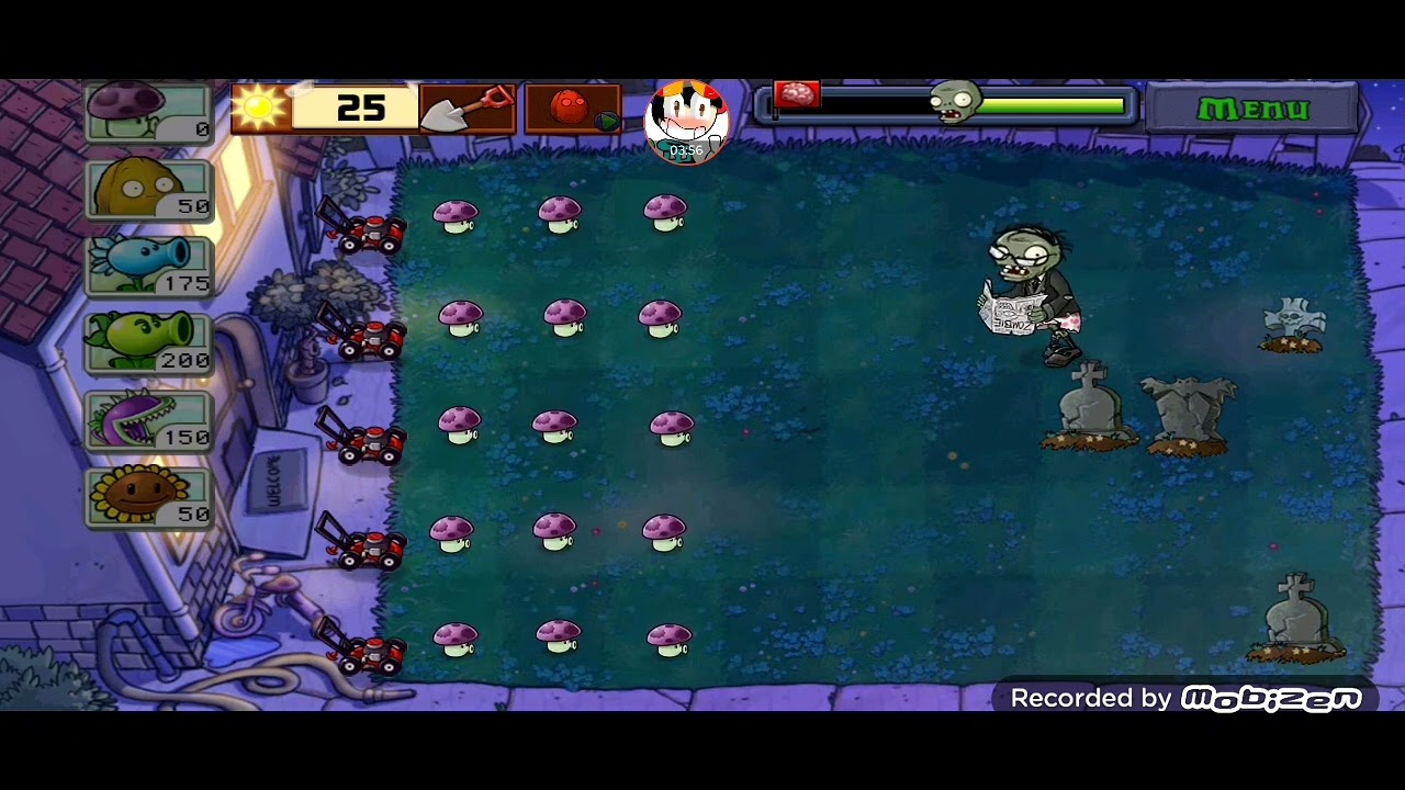 gameplay de pvz 1 #1 - YouTube