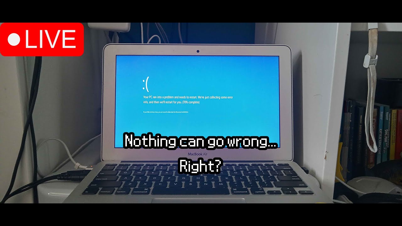 Installing different Windows Versions On a MacBook (LIVE) - YouTube