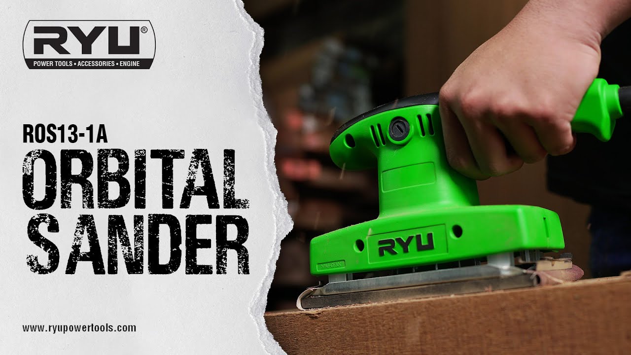 Orbital Sander | Ryu Power Tools - YouTube