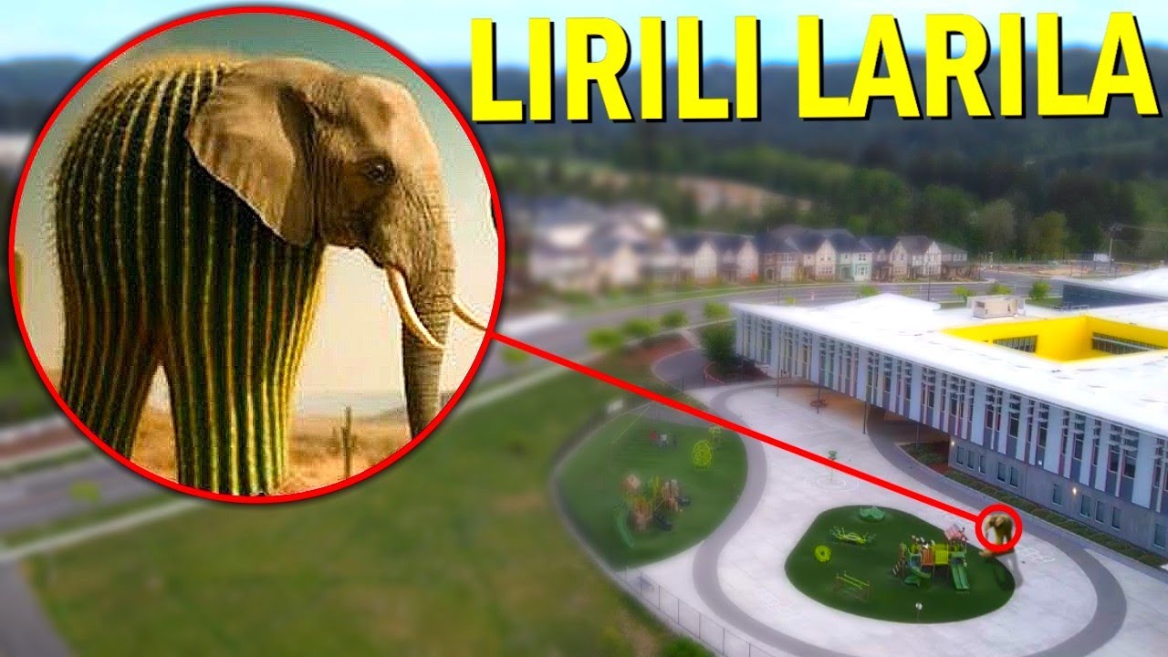 Drone Catches LIRILI LARILA IN REAL LIFE!! *ITALIAN BRAINROT SPOTTED ...