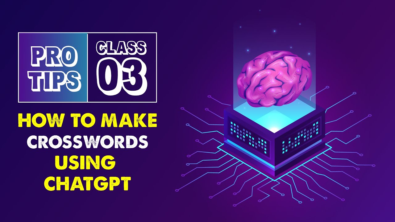 How To Make Crosswords Using ChatGPT | Pro Tips For KDP Activity Book ...