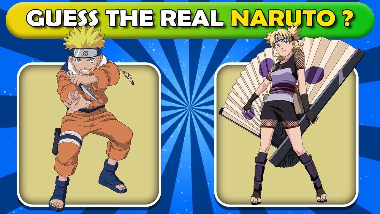 Guess the Real NARUTO Characters BY SHADOW | NARUTO Quiz - YouTube