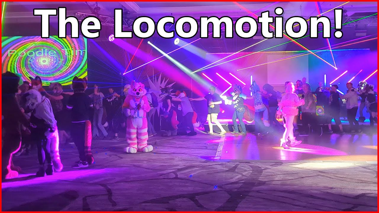 I'VE NEVER HAD SO MUCH FUN!!! - ConFuzzled Dances to the Locomotion ...