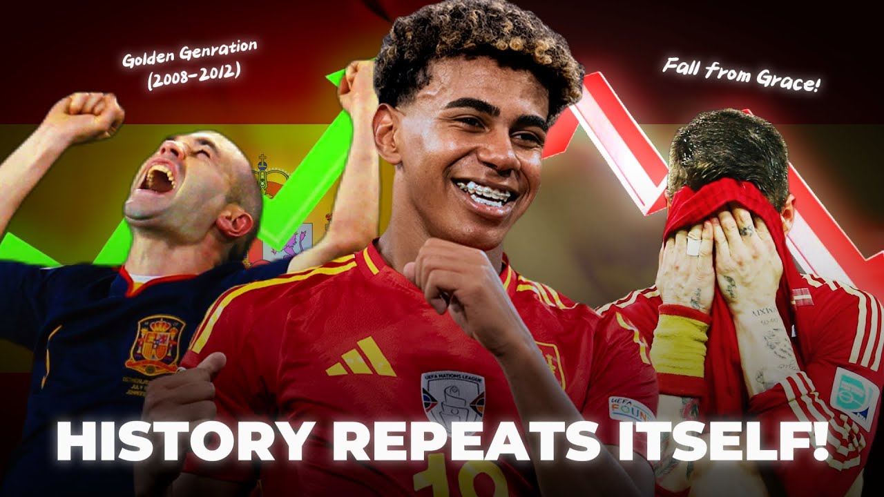 The Rise, Fall and Rise of SPAIN | Next Golden Generation? - YouTube