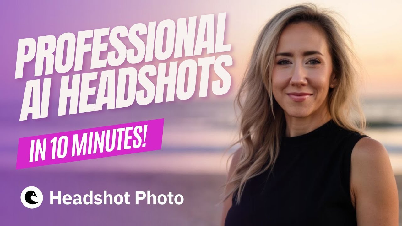 Generate Pro Headshots in 10 Mins with Headshotphoto.io! - YouTube