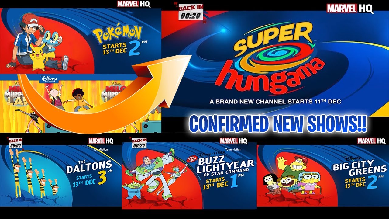 Super Hungama Launch🔥Promo on Marvel HQ - New Shows CONFIRMED ...