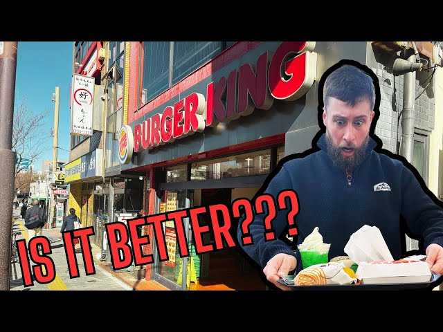 Burger King Breakfast Tokyo