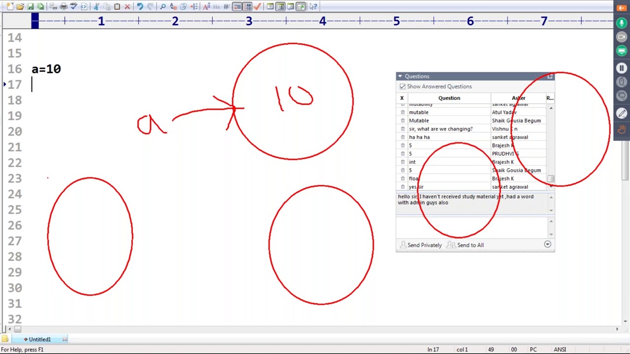 Python Session 7 - YouTube