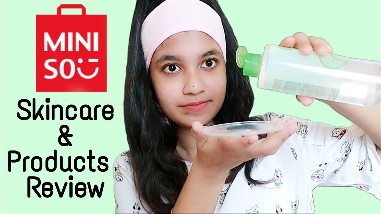 MINISO Skin Care and Product Review | Vlog 37 | Raisha Momo | Raisha ...